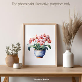 Watercolor Flower Pots PNG Clipart Bundle - A world of instant ...