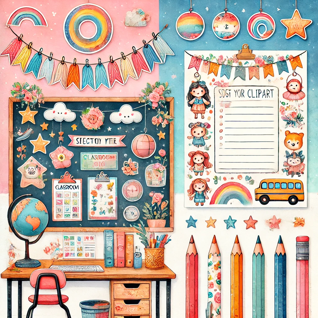 How Teachers Can Use Clipart for Classroom Decor and Worksheets - A ...